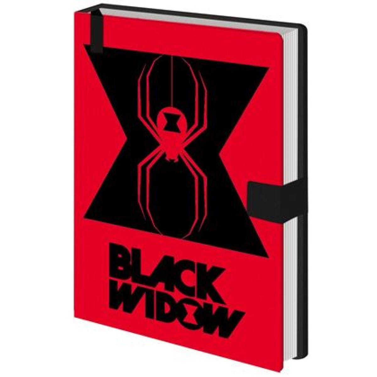 Licensed Premium Notebook - Black Widow - The Poke Stop