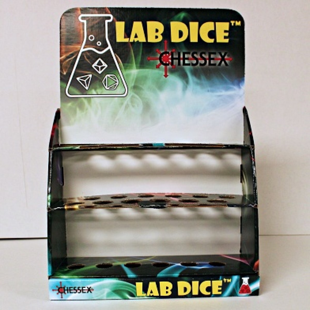 Chessex - Lab Dice Tube Set Display in Shipping Bo - The Poke Stop