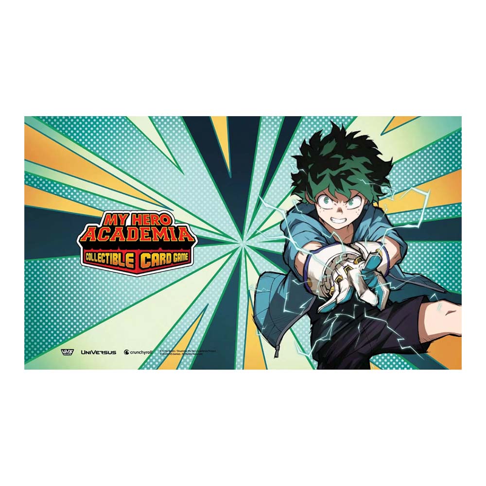 MHA CCG: Jet Burn Midoriya Playmat - The Poke Stop