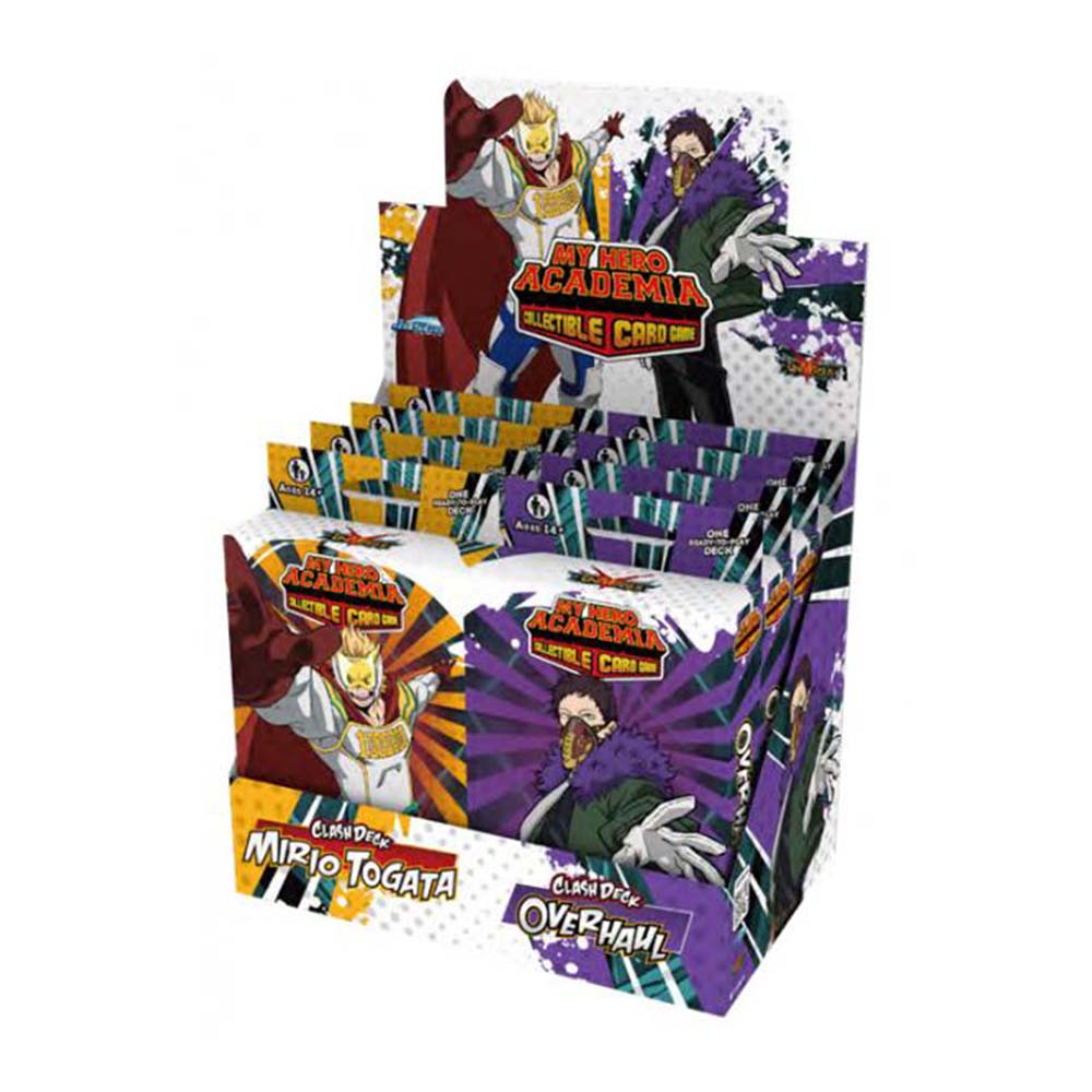 UniVersus - MHA Set 5: Clash Deck Display - The Poke Stop